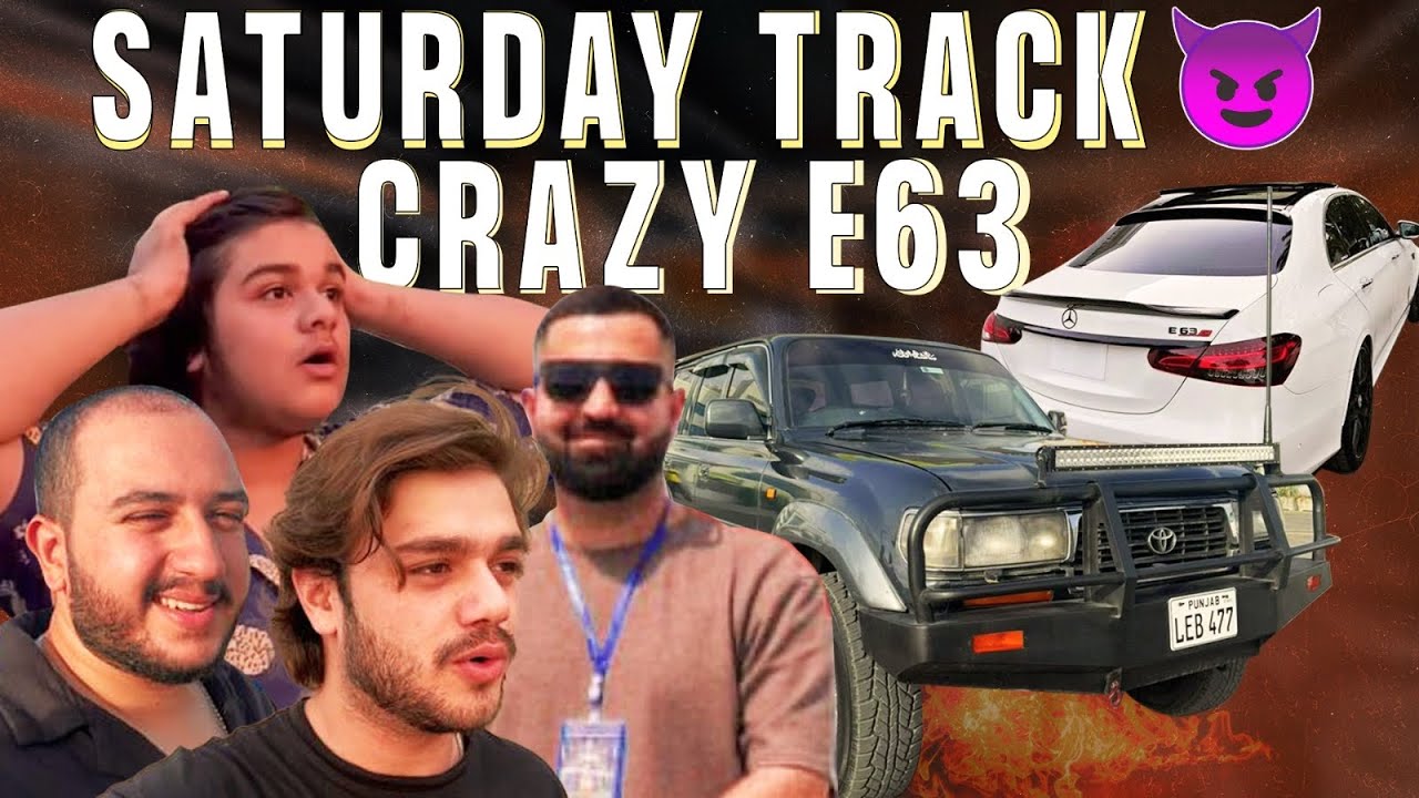 1 Car 3 Vloggers 🤣 | Track Day With Shazzy | AMZ ki AMG W213 😈 | Aadi ...