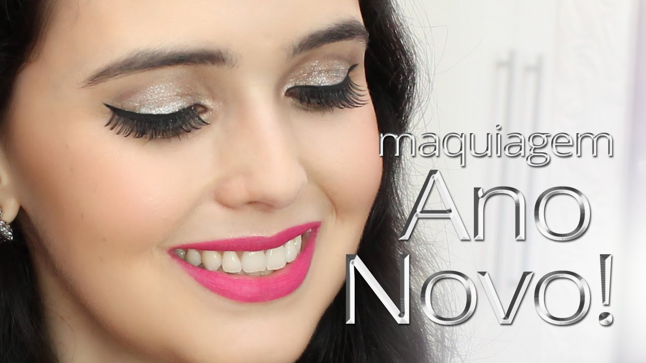 Tutorial: maquiagem de ano novo - YouTube