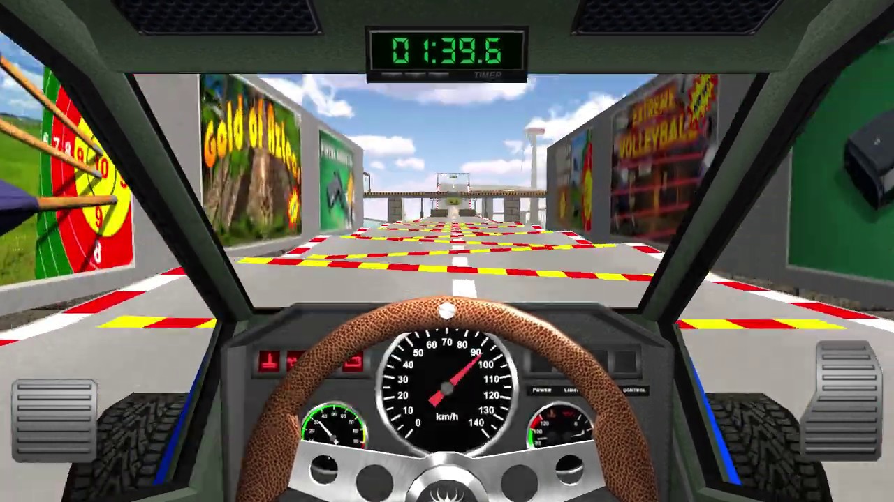 Car Stunt Racing. Track - "SPEED IS IMPORTANT". - YouTube