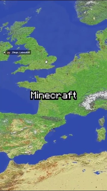 Minecraft server world map opening "EARTH" #minecraft #server_minecraft - YouTube