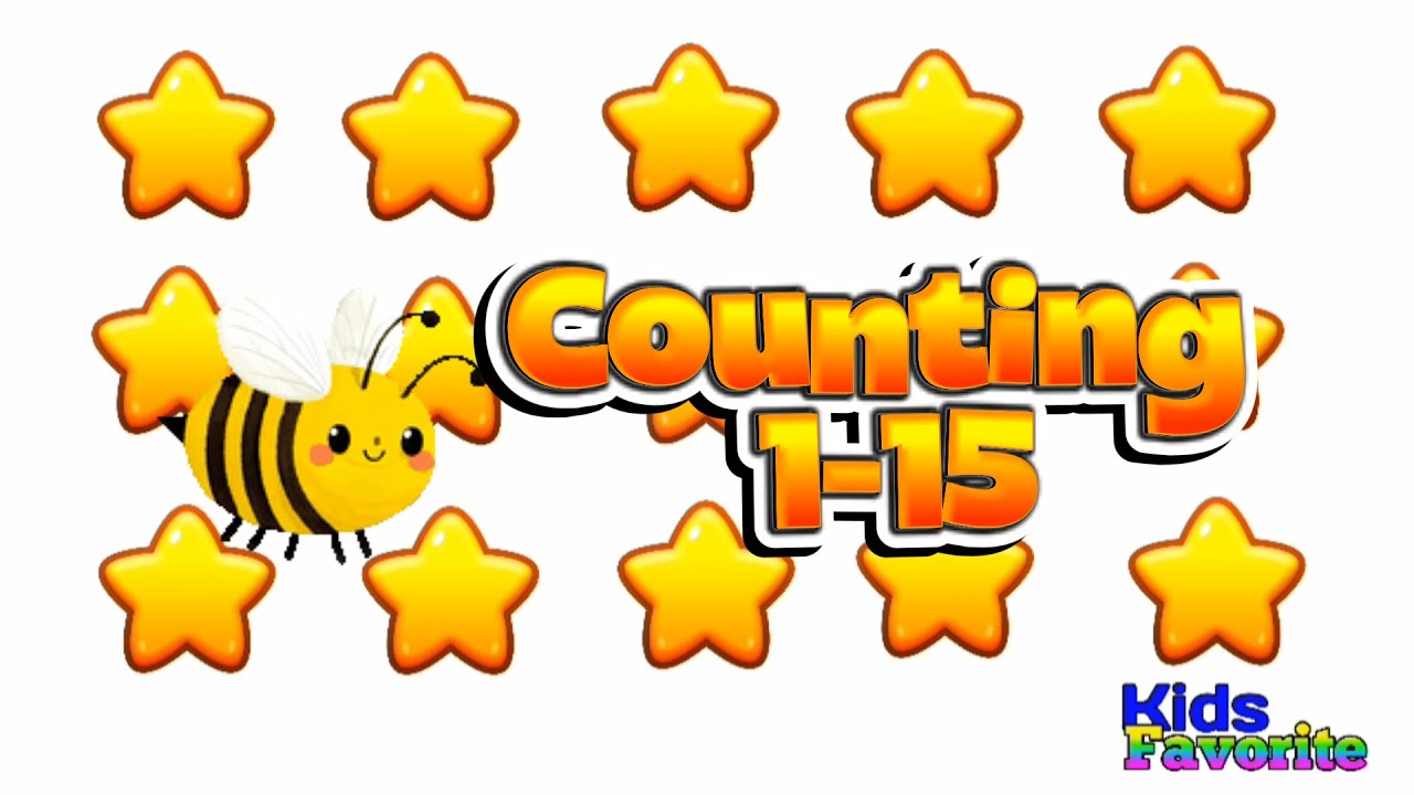 Let's count the stars / Counting the stars with Kids Favorite #learncounting #countingforkids ...