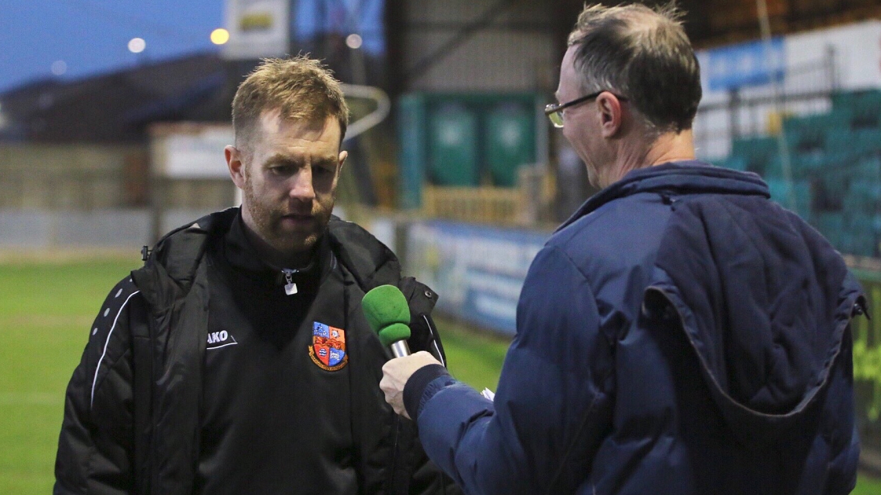 PRESS PASS | Simon Weaver Post Boston United - YouTube