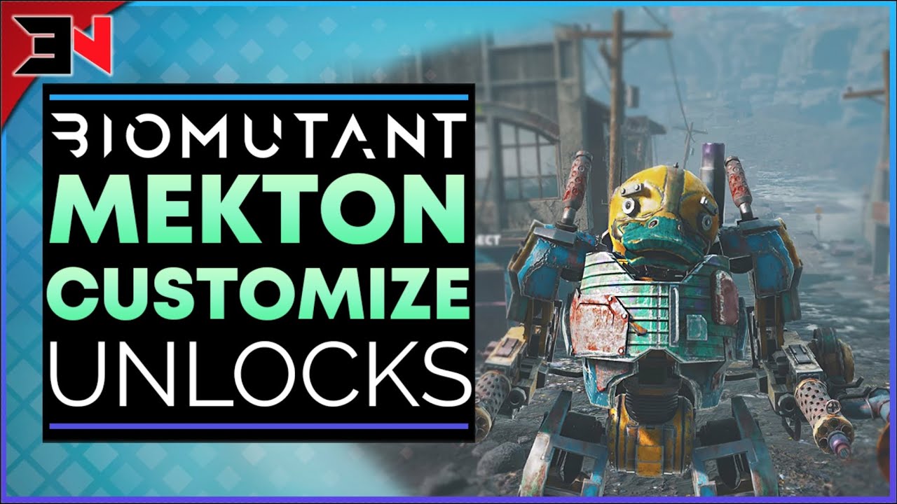 BIOMUTANT MEKTON CUSTOMIZATION OPTIONS - Biomutant Mech Customize ...