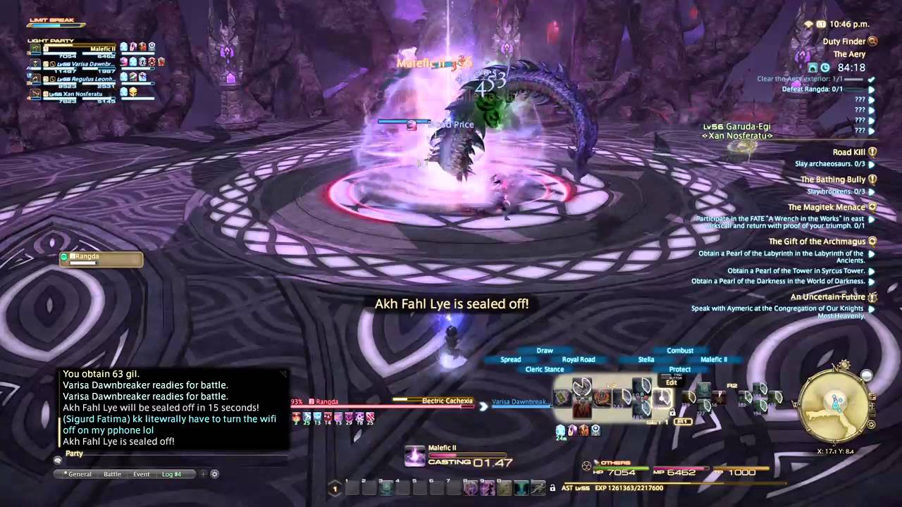 FFXIV: Episode 84 ( Astro to 60!) - YouTube