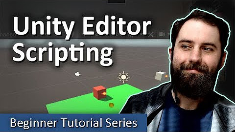 Unity Editor Scripting - YouTube