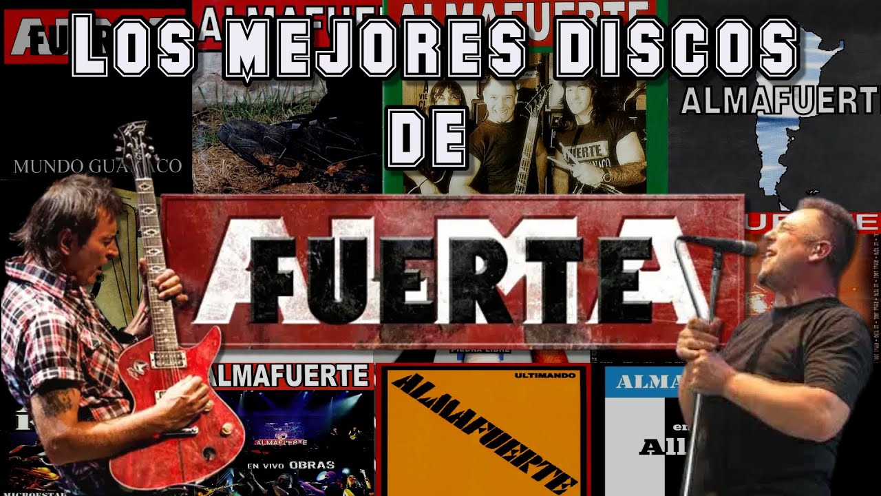 Los mejores discos de ALMAFUERTE - YouTube