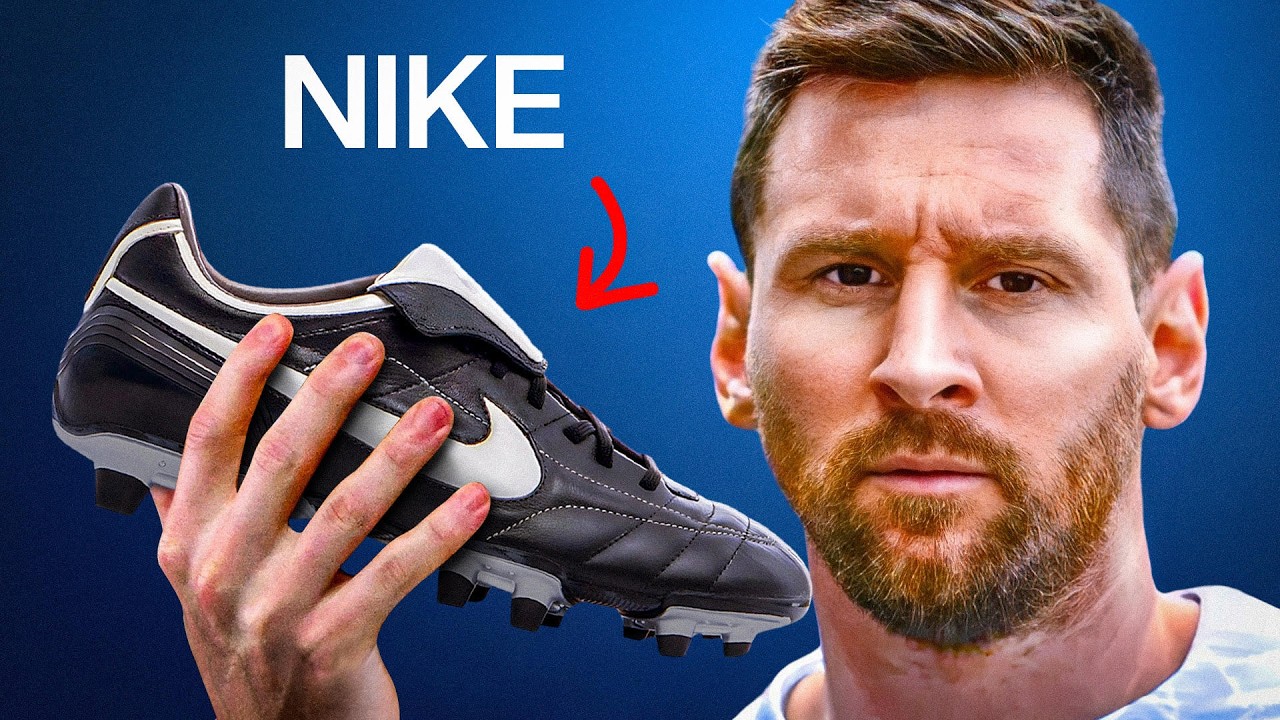 Messi wore NIKE Boots: The Untold Story! - YouTube