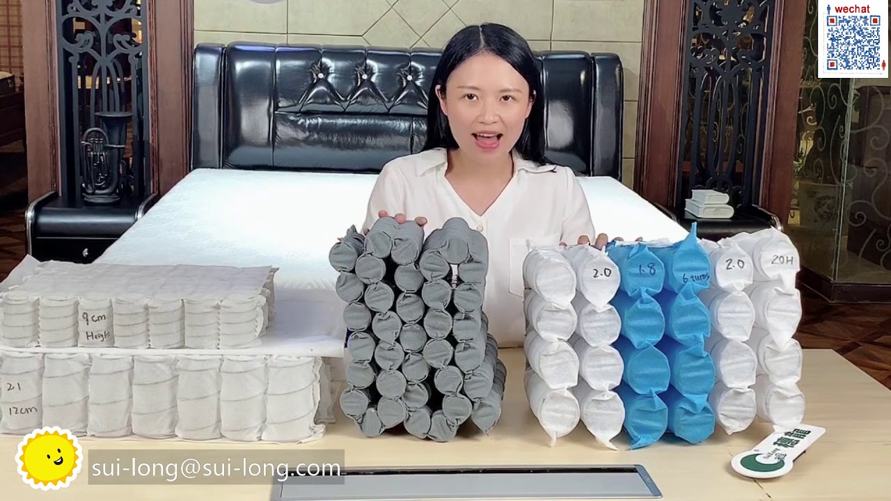10 Difference of pocket spring and mini pocket spring in mattress - YouTube