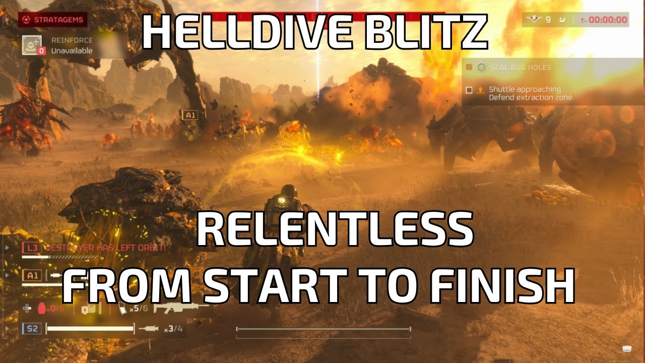 Helldivers 2 | Helldive bugs are relentless - YouTube