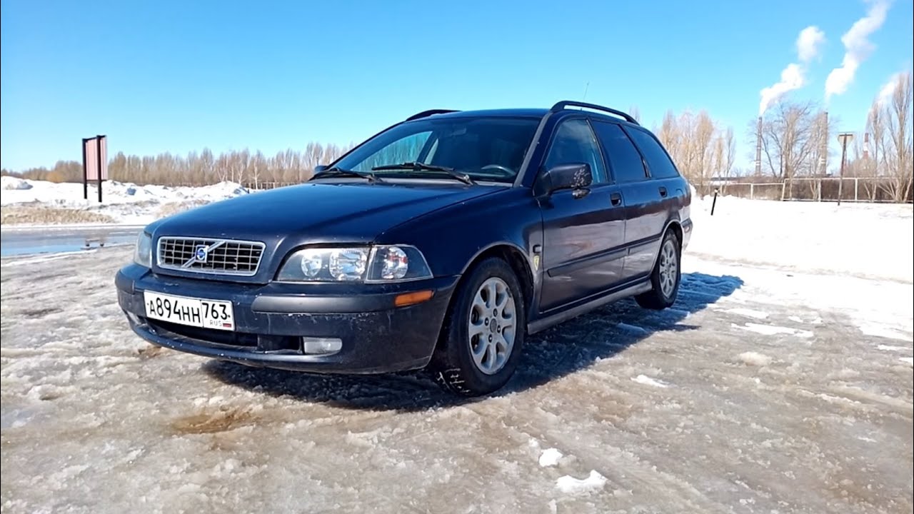 Обзор Volvo v40 2001 года 1.9 дизель - YouTube