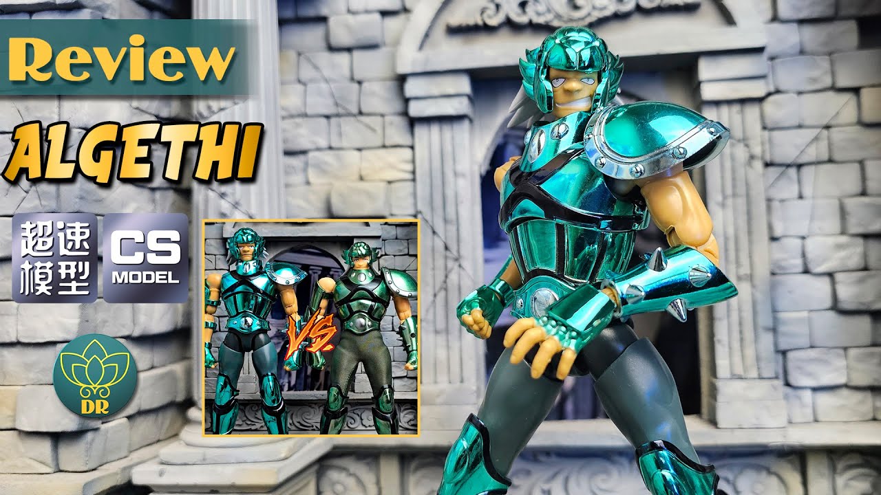 ALGETHI DE HÉRCULES Cloth Myth EX CS Model Unboxing Review Comparativo ...