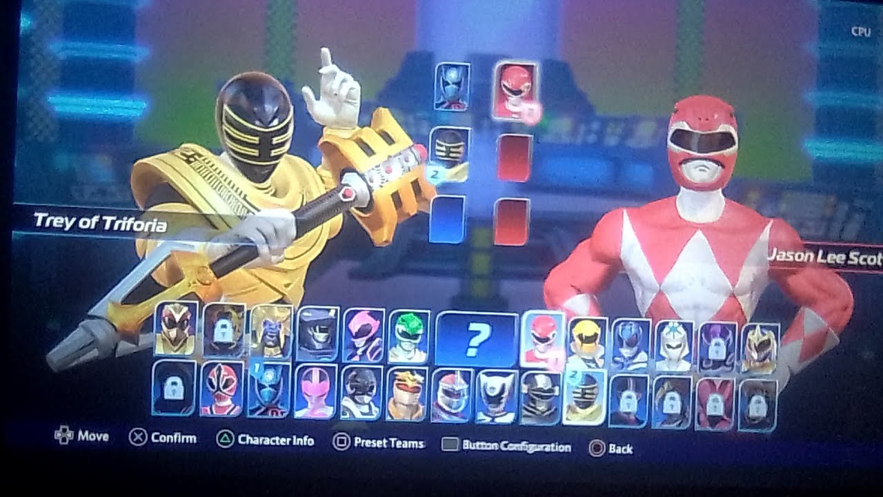 power ranges battle of the grid part 3 trey of triforla - YouTube