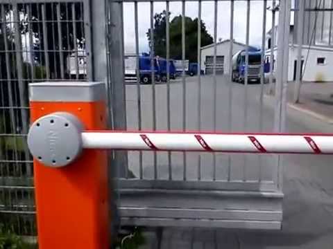 SZLABAN NICE M5BAR - YouTube