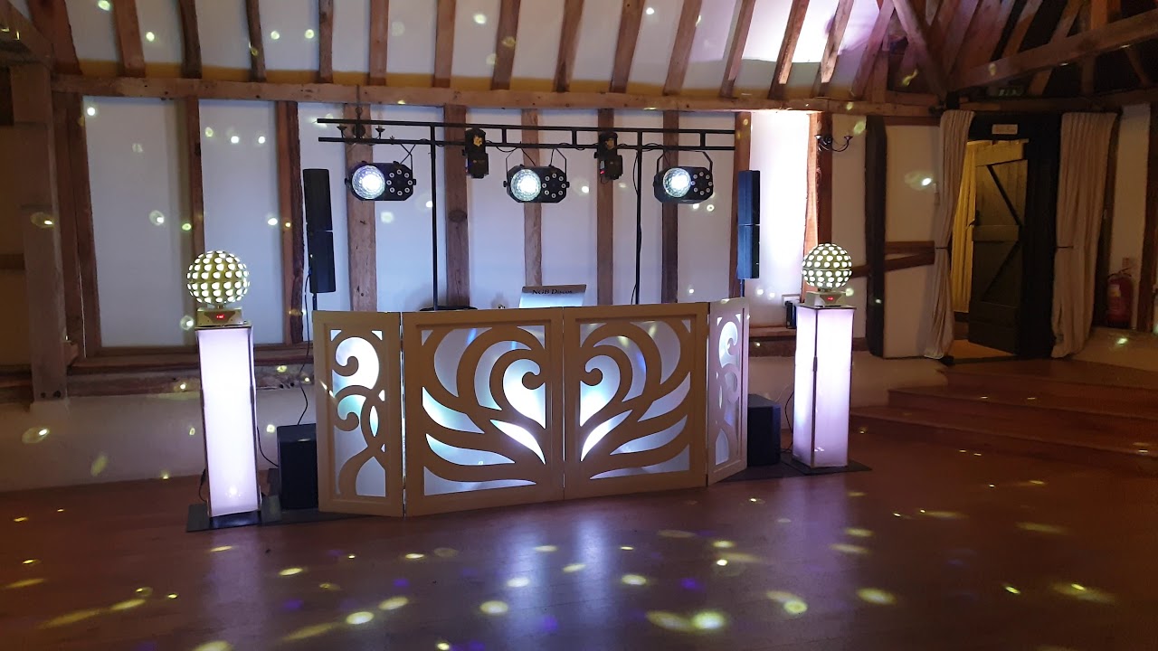A Wedding DJ at the clock barn supplied by NGB Discos - YouTube