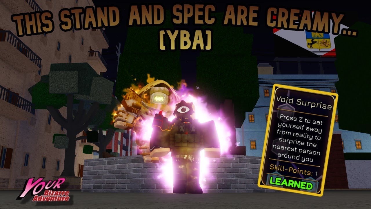 [YBA] This Stand and Spec are CREAMY.... - YouTube