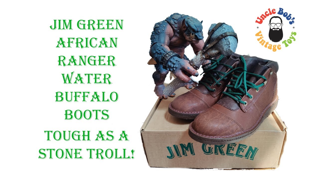 First Look Jim Green Water Buffalo African Ranger Boots Unboxing ...