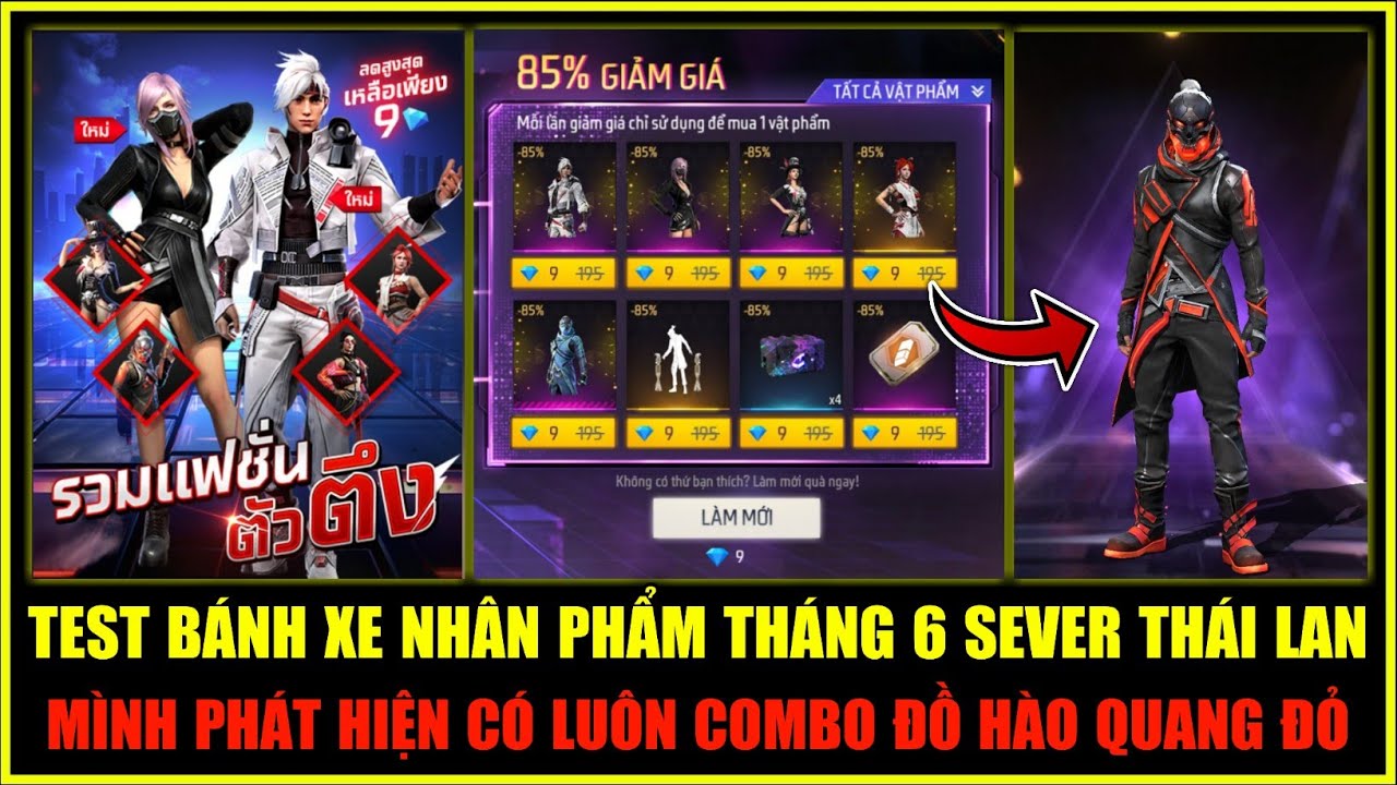 Test Bánh Xe Nhân Phẩm Độc Lạ Có Luôn Trang Phục Hào Quang Đỏ 2019 Siêu ...