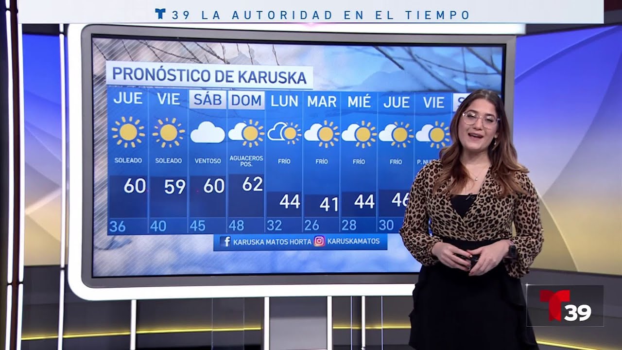 Sol y temperaturas típicas de temporada para este jueves | Telemundo 39 ...