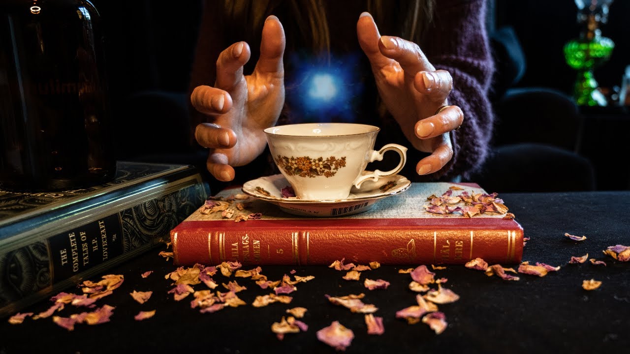 ASMR Tea Time | Let Me Make You Some Rose Tea | Witchy and Cinematic ...