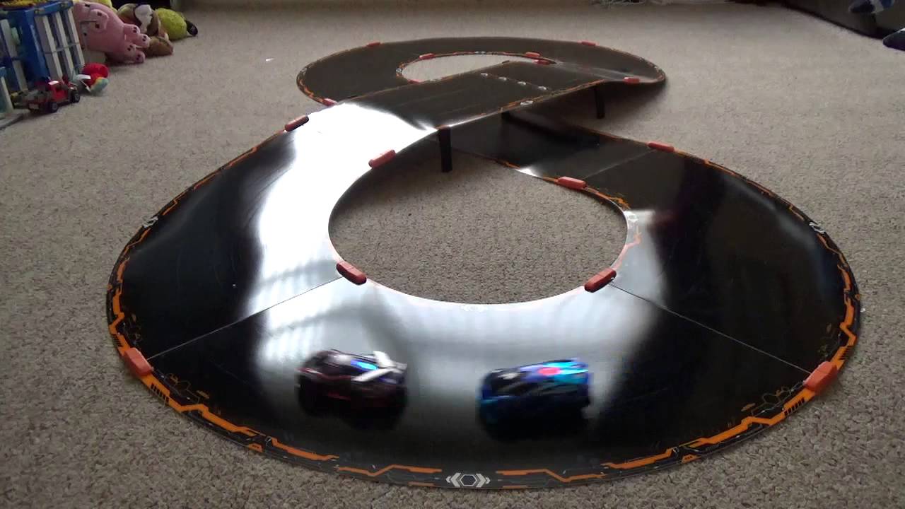 Anki Overdrive Starter Kit - Car Racing Track Scanning. - YouTube