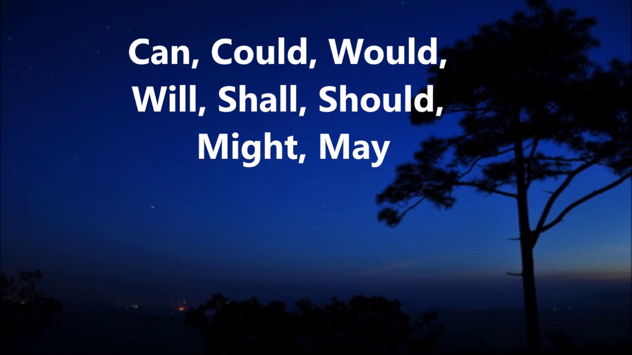 RERU,Eng.Ed 56 [Class 3] (English Camp songs) : Modal Verbs Song - YouTube