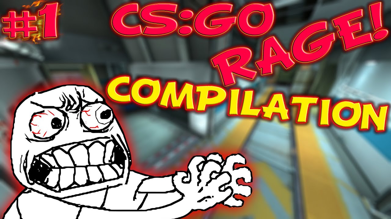 #CSGO Rage Moments #1 - YouTube