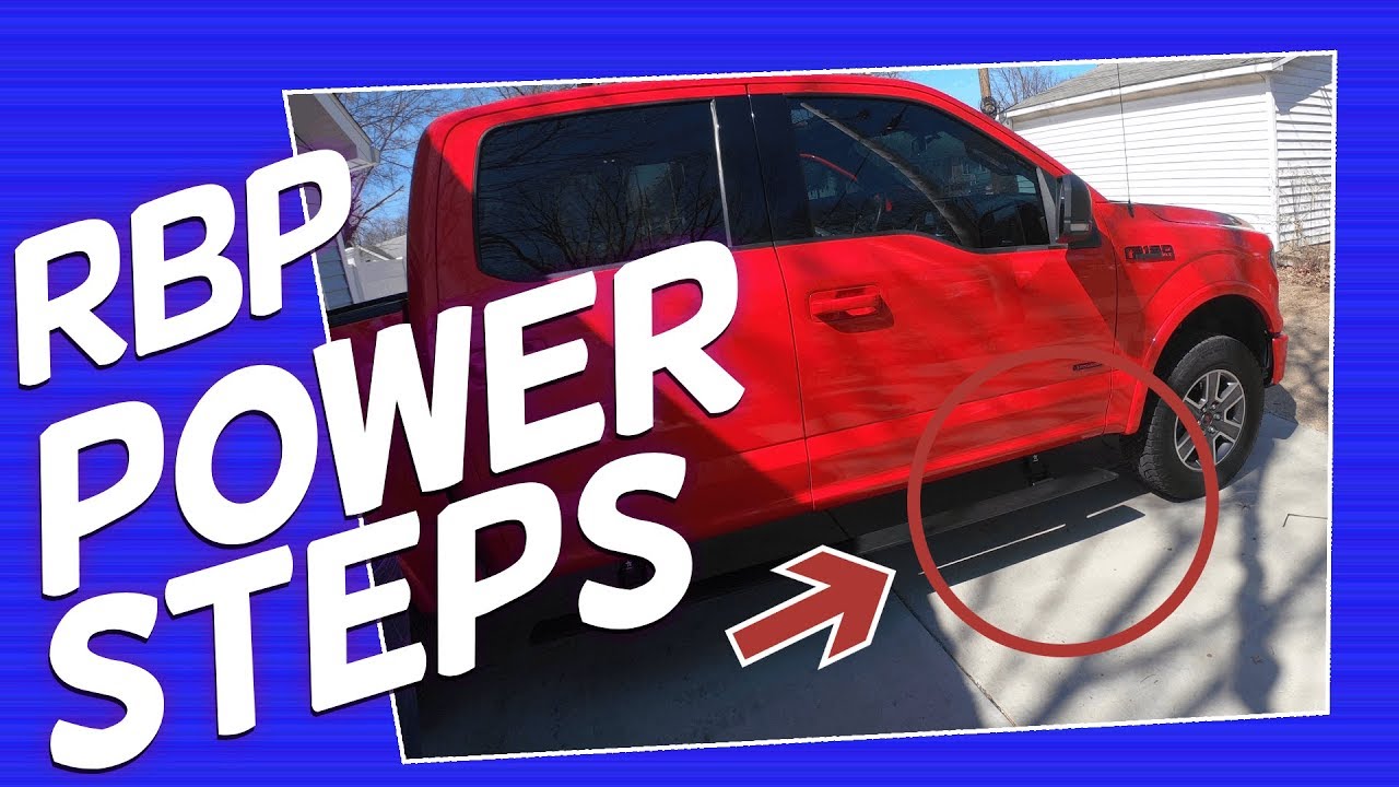 RBP Stealth Running Boards Installed on Ford F150 - YouTube