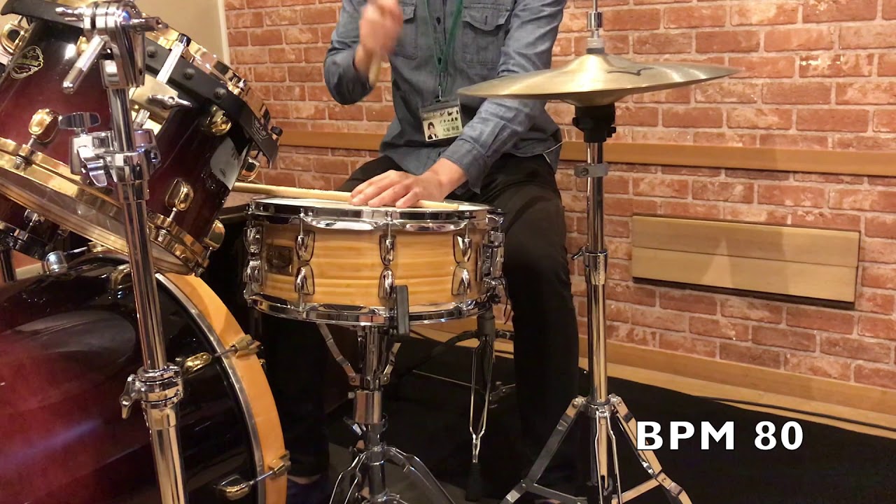 ドラム義塾オリジナルカリキュラム・Cross Stick Rim Shot - YouTube