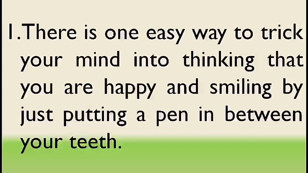 Amazing psychology facts of human behaviour - YouTube