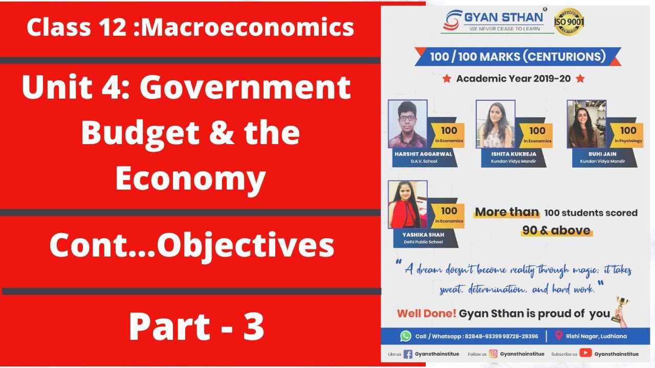 3 Government Budget The Economy Cont Objectives 3-government-budget-the-economy-cont-objectives