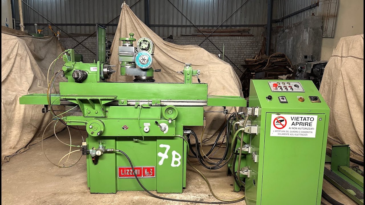 Hydraulic Universal Tool and Cutter Grinder - Lizzini Italy - with ...