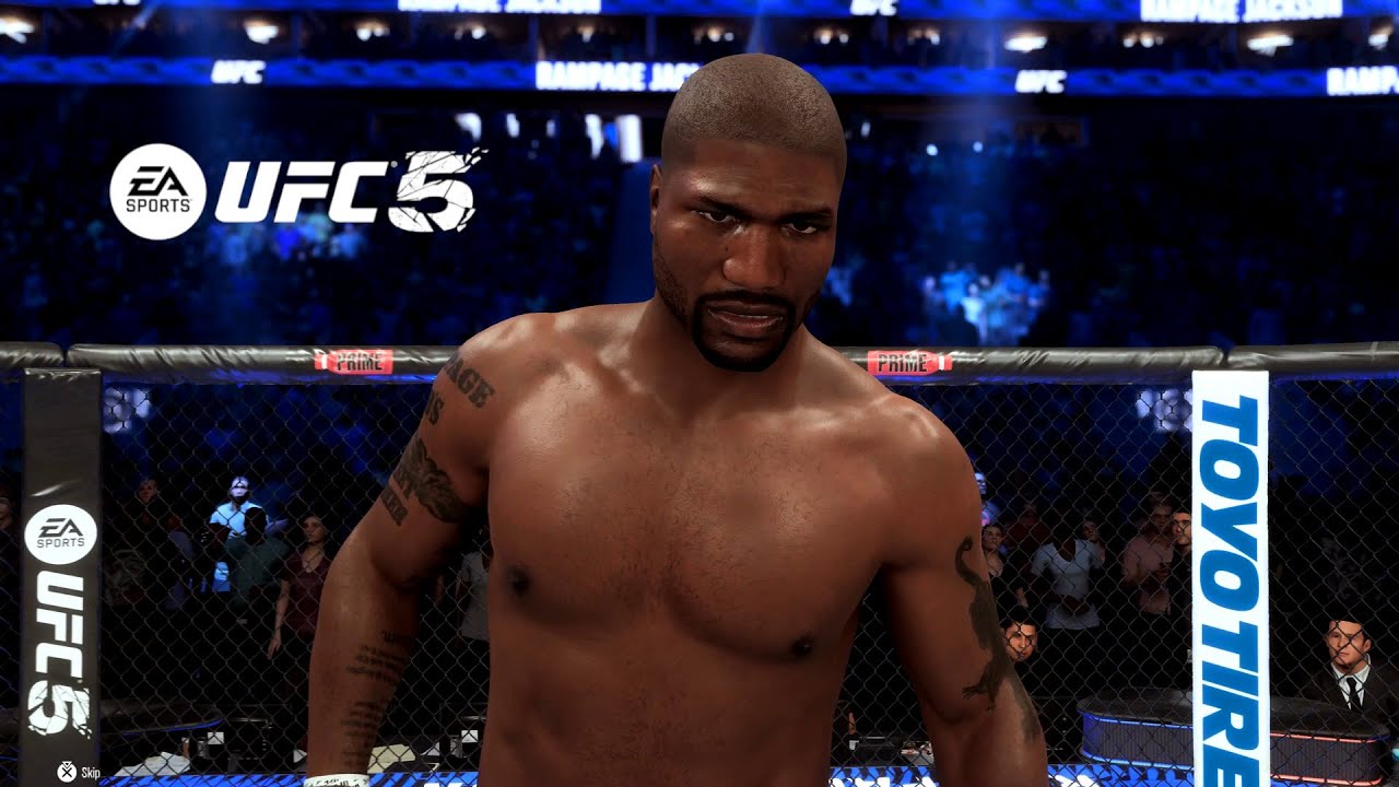 UFC 5 - Bruce Buffer Introduces RAMPAGE JACKSON (PS5) - YouTube