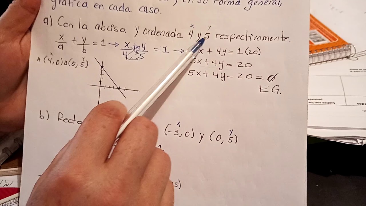 De forma simetrica a ecuación general - YouTube