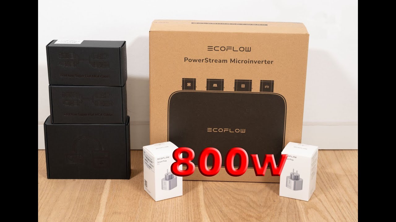 Ecoflow Power stream 800W Micro İnverter - YouTube