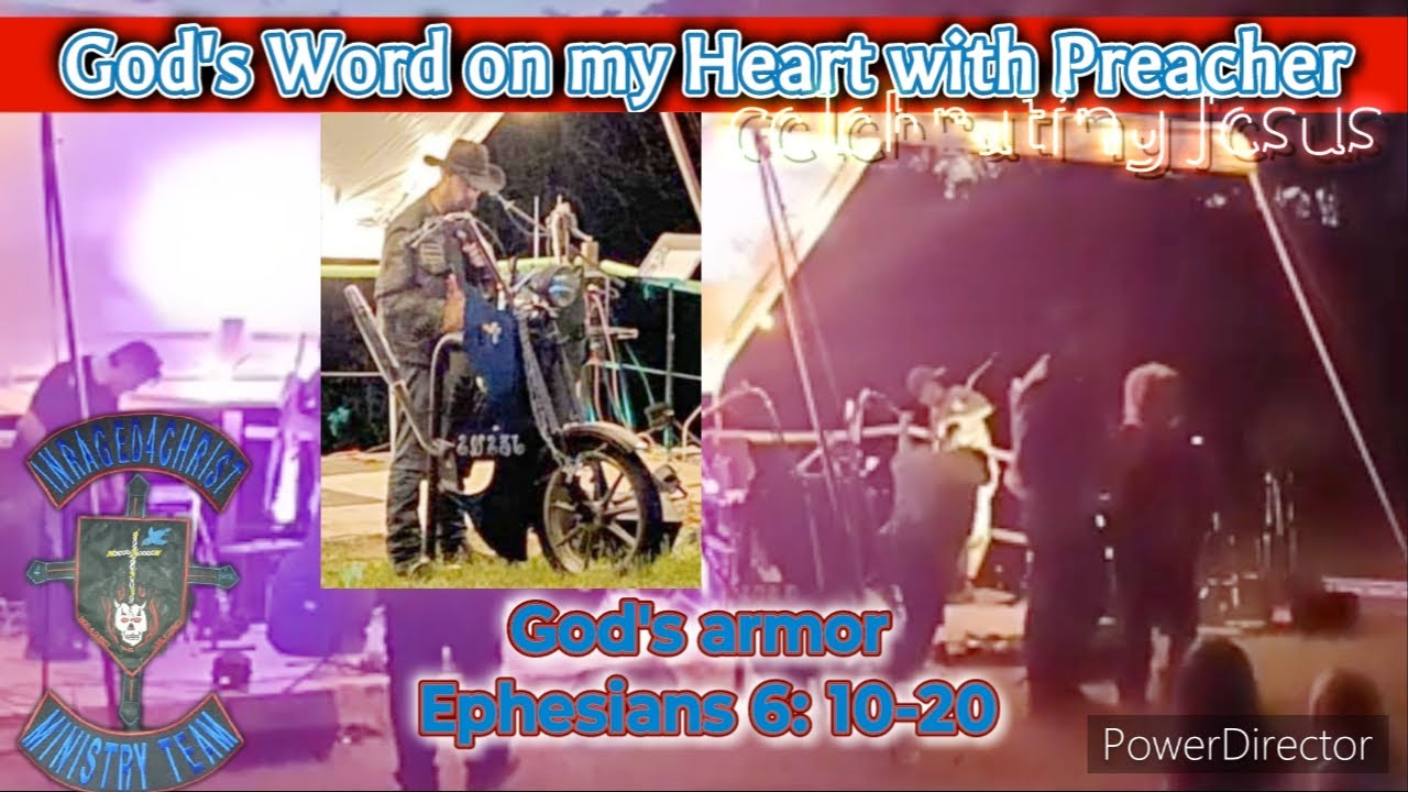 God's word on my heart with Preacher: God's armor Ephesians 6: 10-20 at ...