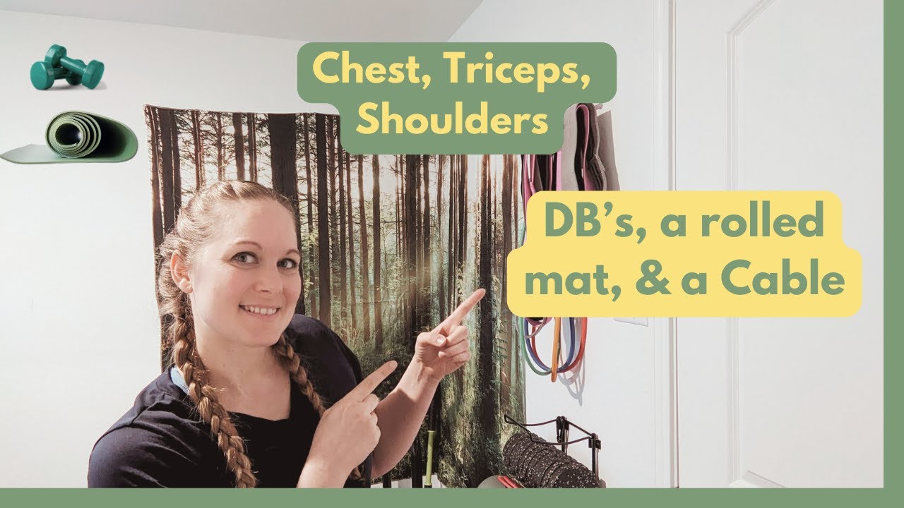Chest Day Workout (With DBs!) - At Home - - YouTube