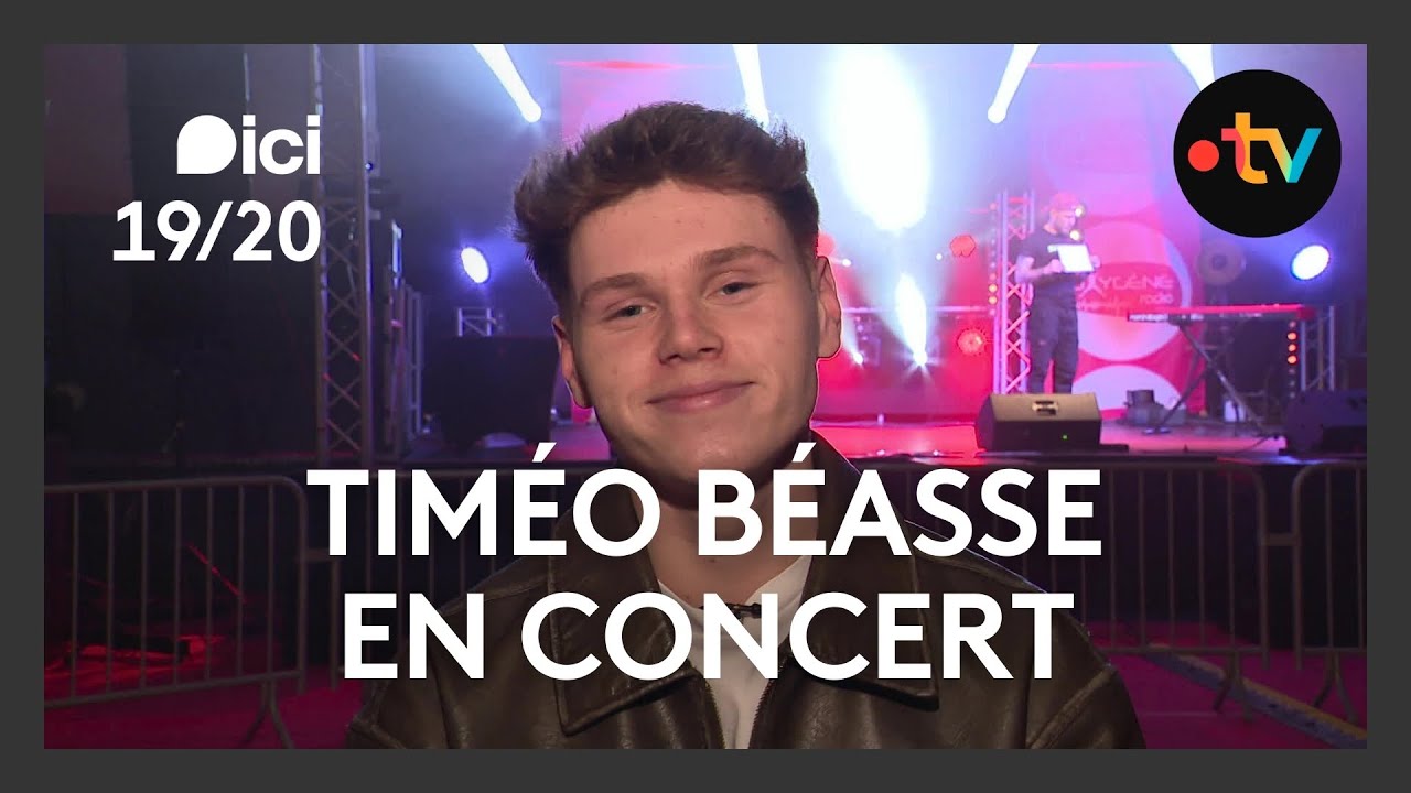Timéo Béasse, on stage - YouTube