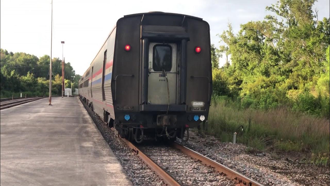 Amtrak P097 Silver Meteor 07-13-2019 Savannah Georgia Miami Florida - YouTube