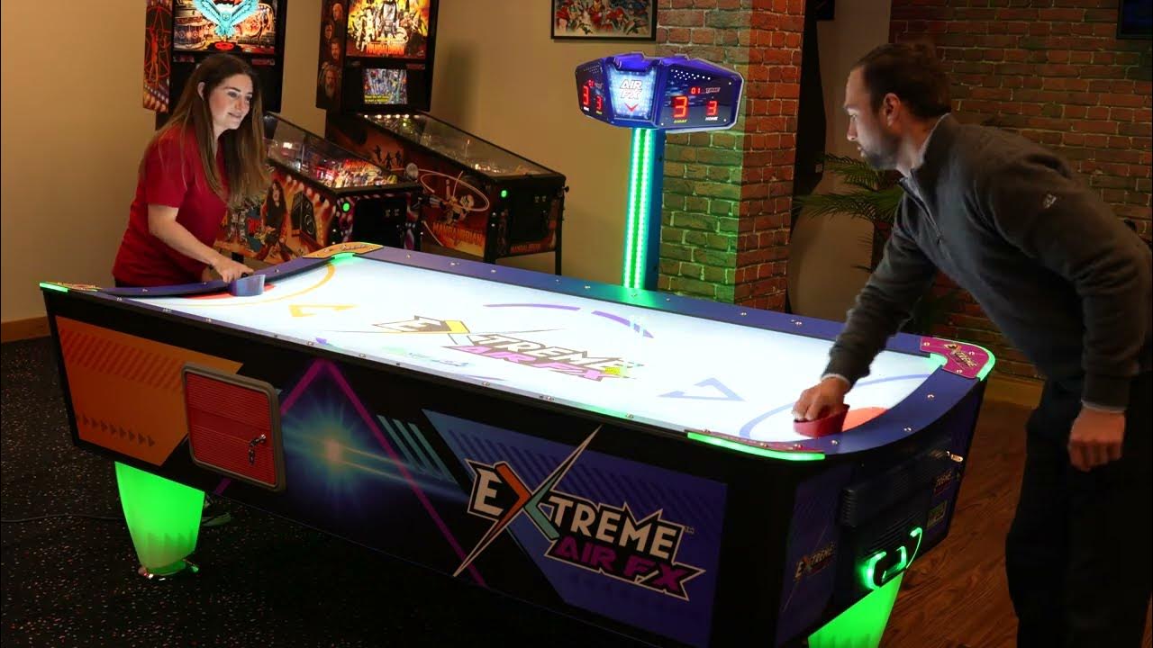 Air Fx Extreme Curved Air Hockey Youtube