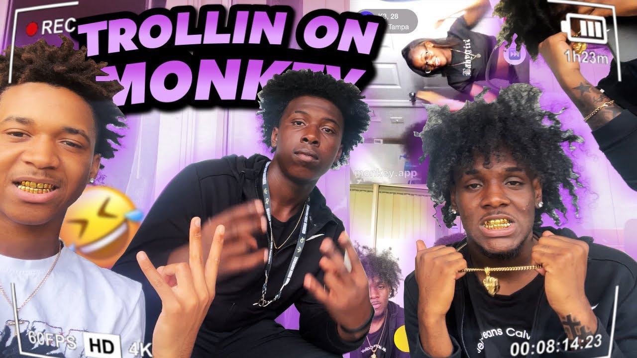 TROLLING RANDOM FEMALES ON THE MONKEY APP😈 - YouTube