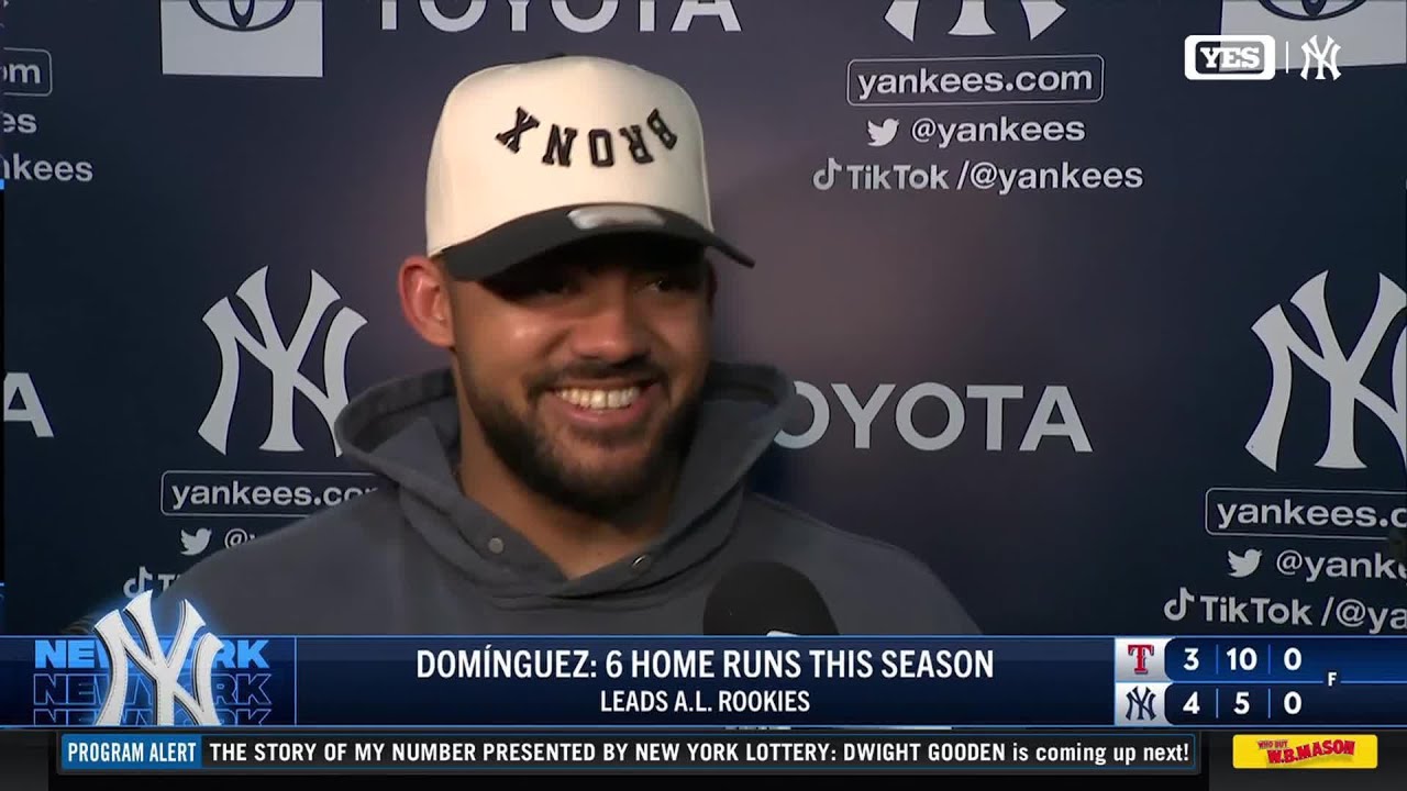 Jasson Domínguez details his approach that led to his walk-off home run ...