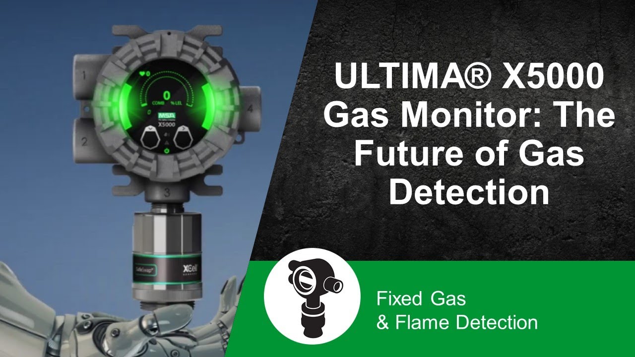 ULTIMA® X5000 Gas Monitor: The Future of Gas Detection - YouTube