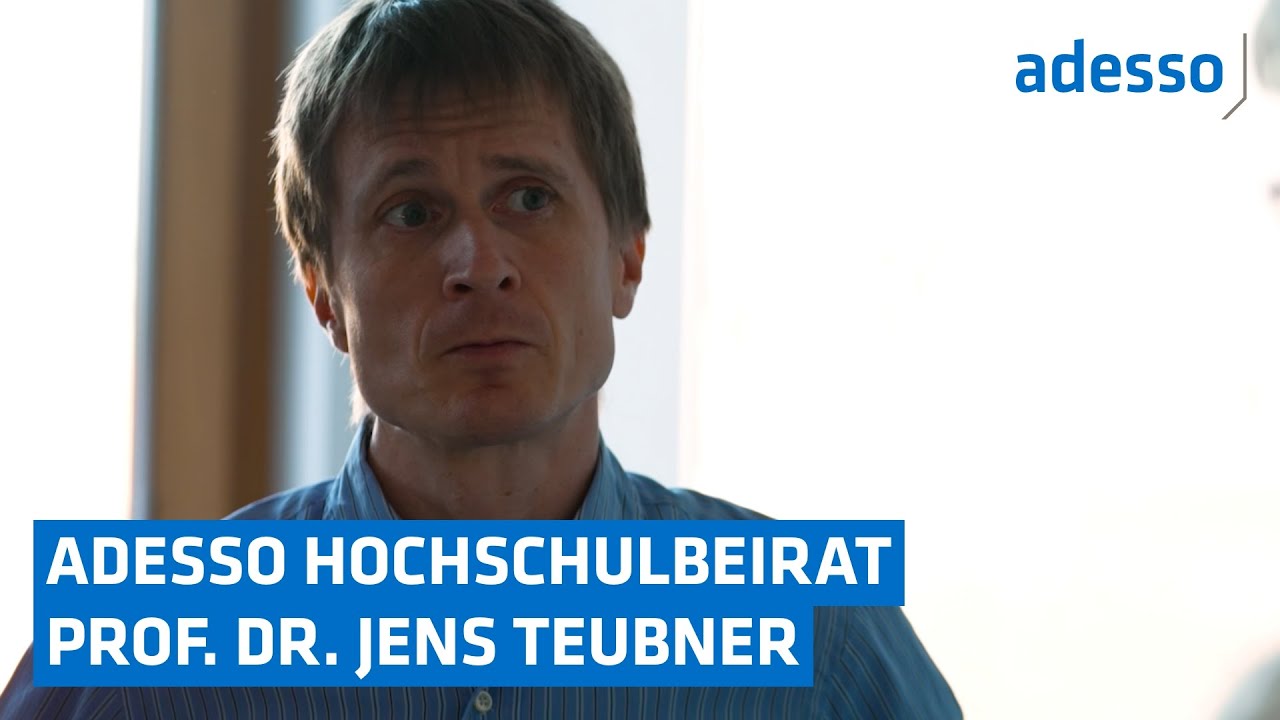 Jens Teubner | adesso Hochschulbeirat - YouTube