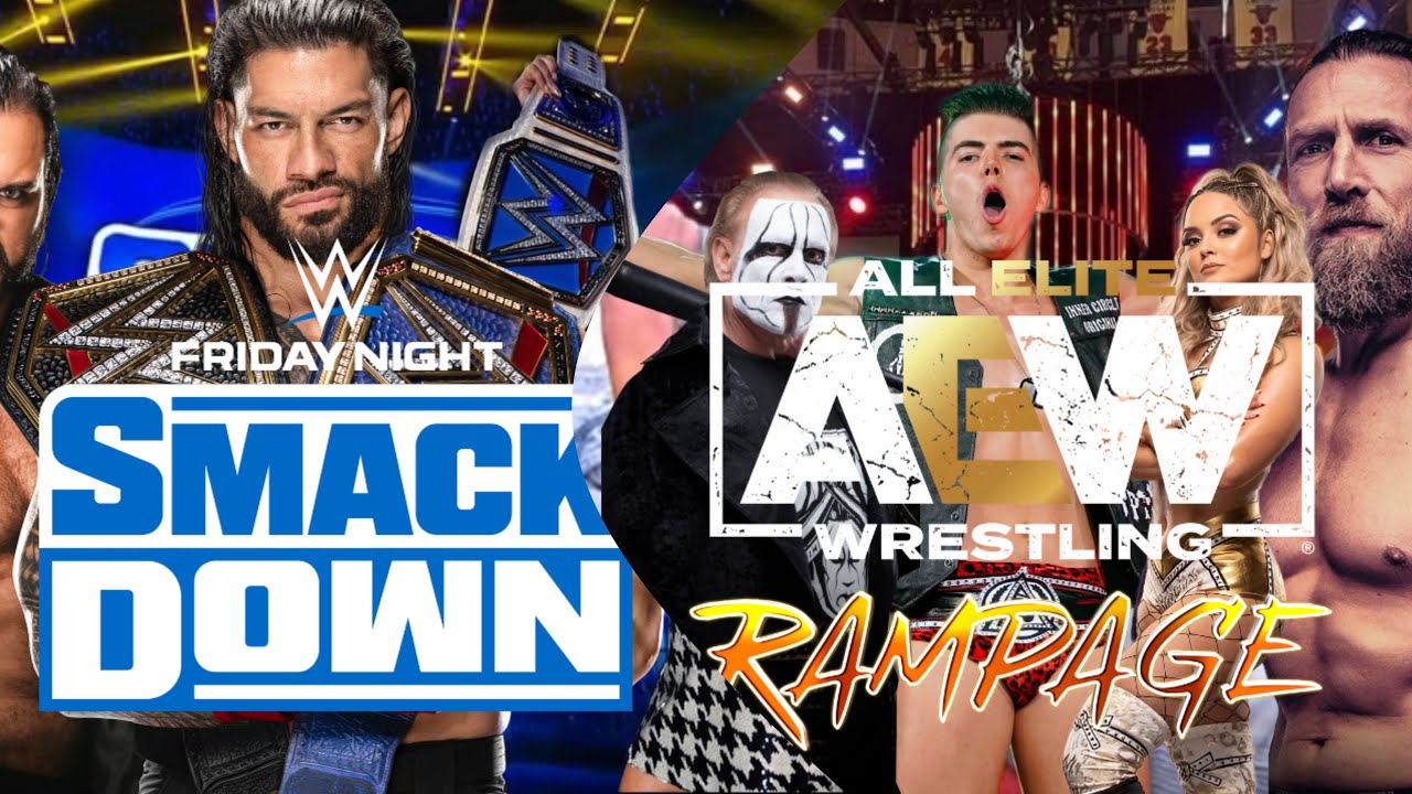 🔴 FRIDAY NIGHT WWE SMACKDOWN & AEW RAMPAGE LIVE WATCH ALONG WITH ...