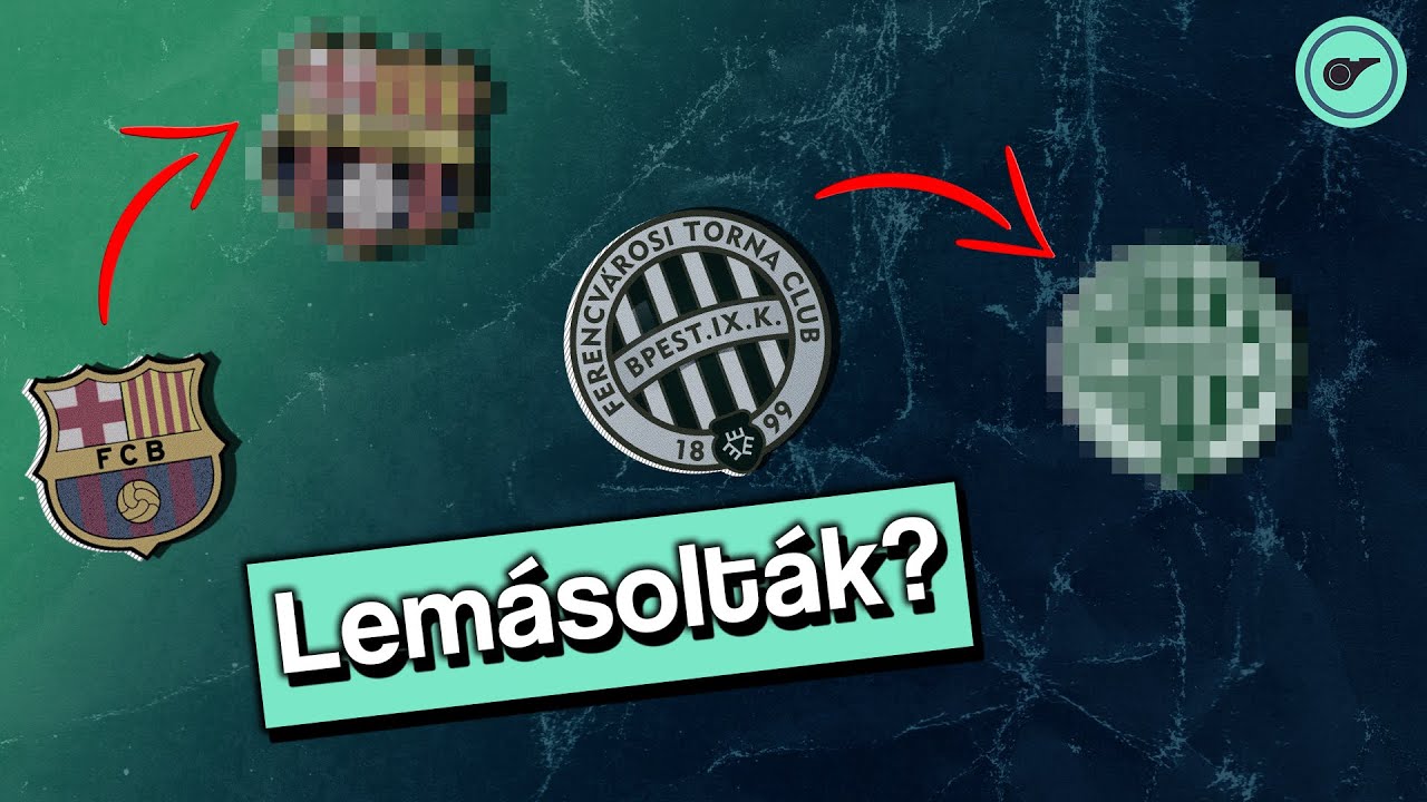 Focicsapatok amik "LEMÁSOLTÁK" más címerét! | Félidő! - YouTube