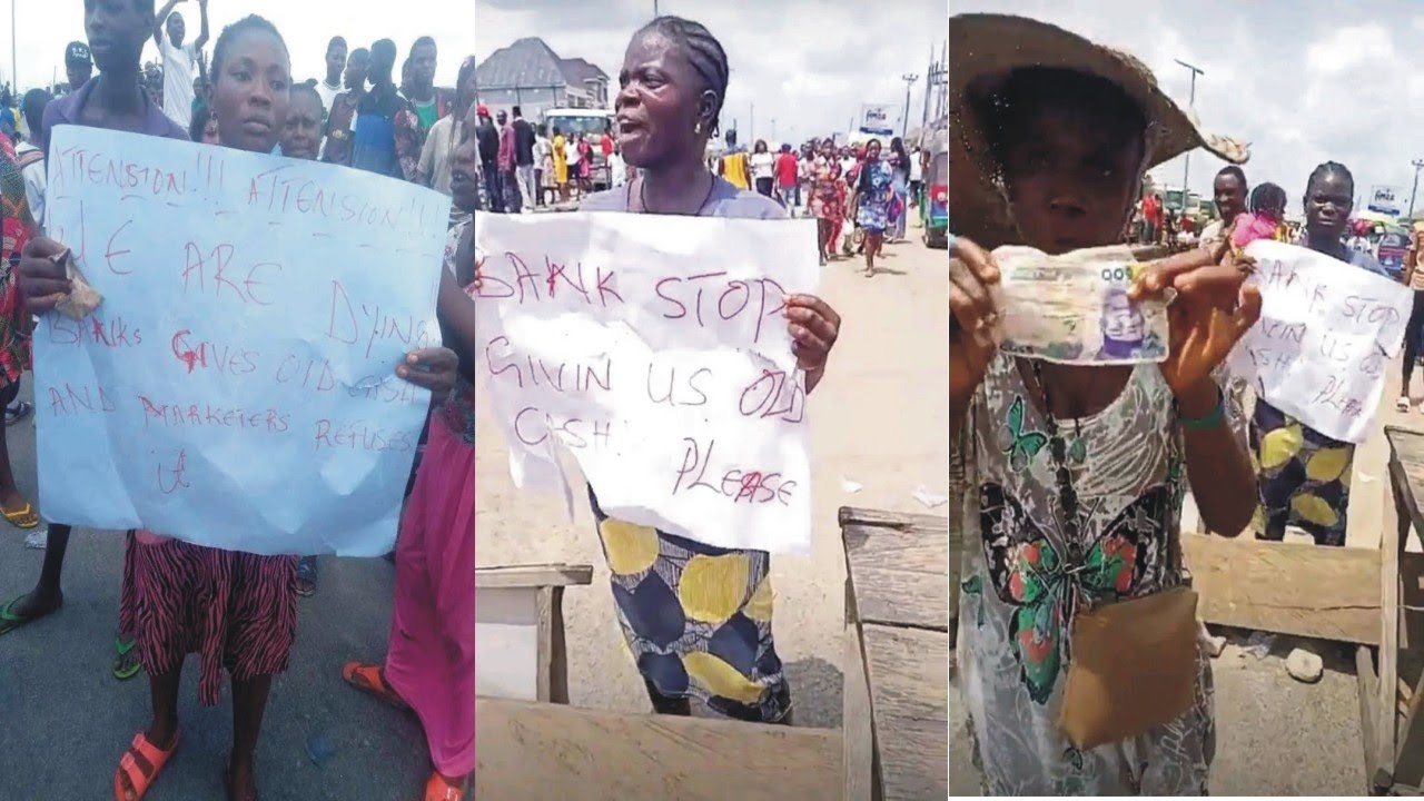 Women in Bayelsa state stage protest over refusal of traders to collect ...