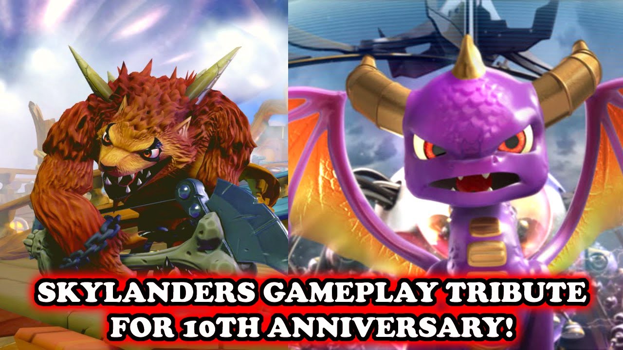 Playing Skylanders in 2021! 😔 [10th ANNIVERSARY TRIBUTE GAMEPLAY ...