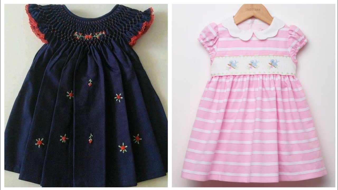 beautiful simple and casual frocks ideas - YouTube