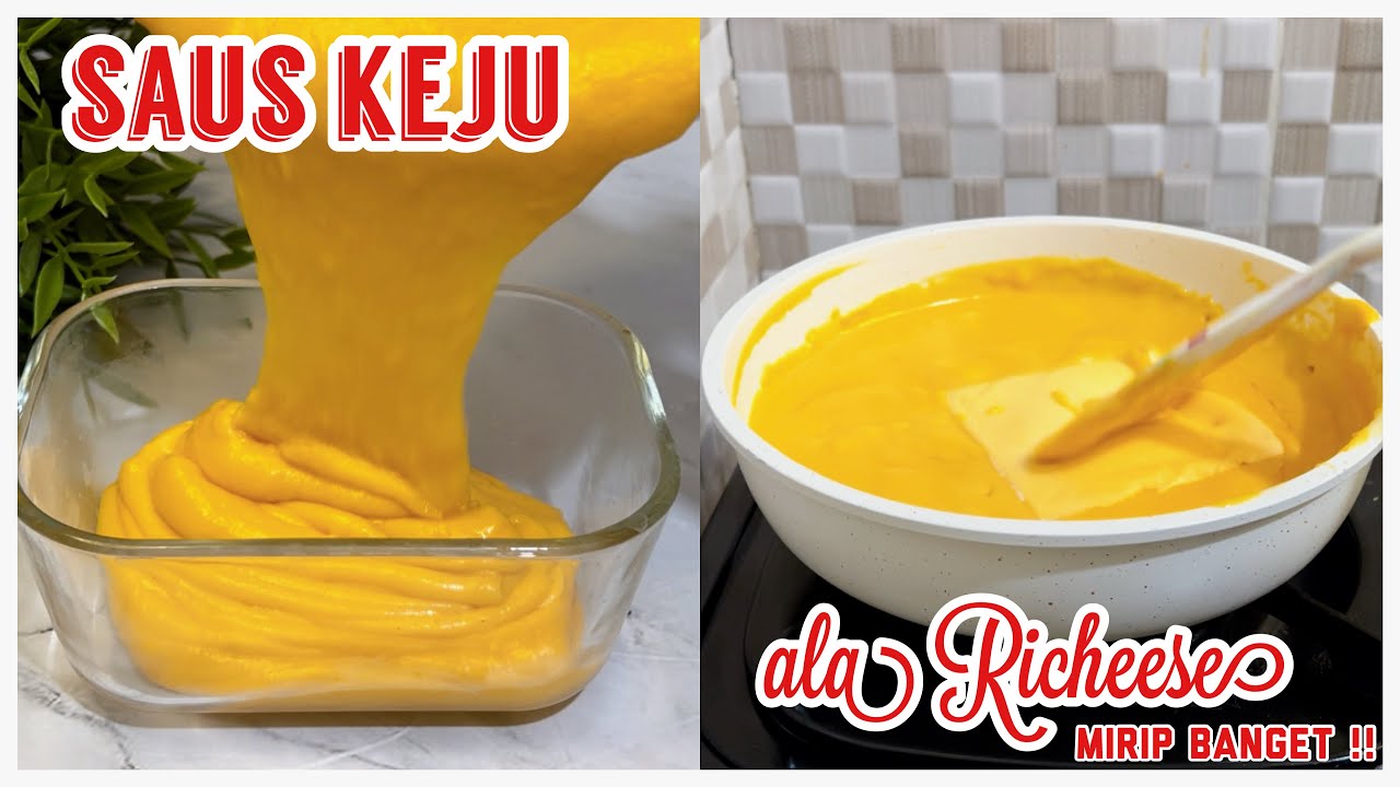 RESEP SAUS KEJU ALA RICHEESE ter enak !! Bisa simpan 1 bulan !! # ...