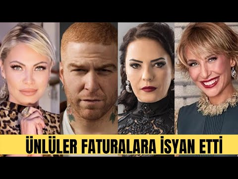 Ünlüler Elektrik Faturalarına İsyan Etti! Kime Ne Kadar Fatura Geldi?